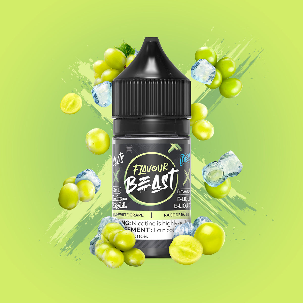 Wild White Grape - Flavour Beast Salts | Clear Sky Vapes – Clear Sky ...