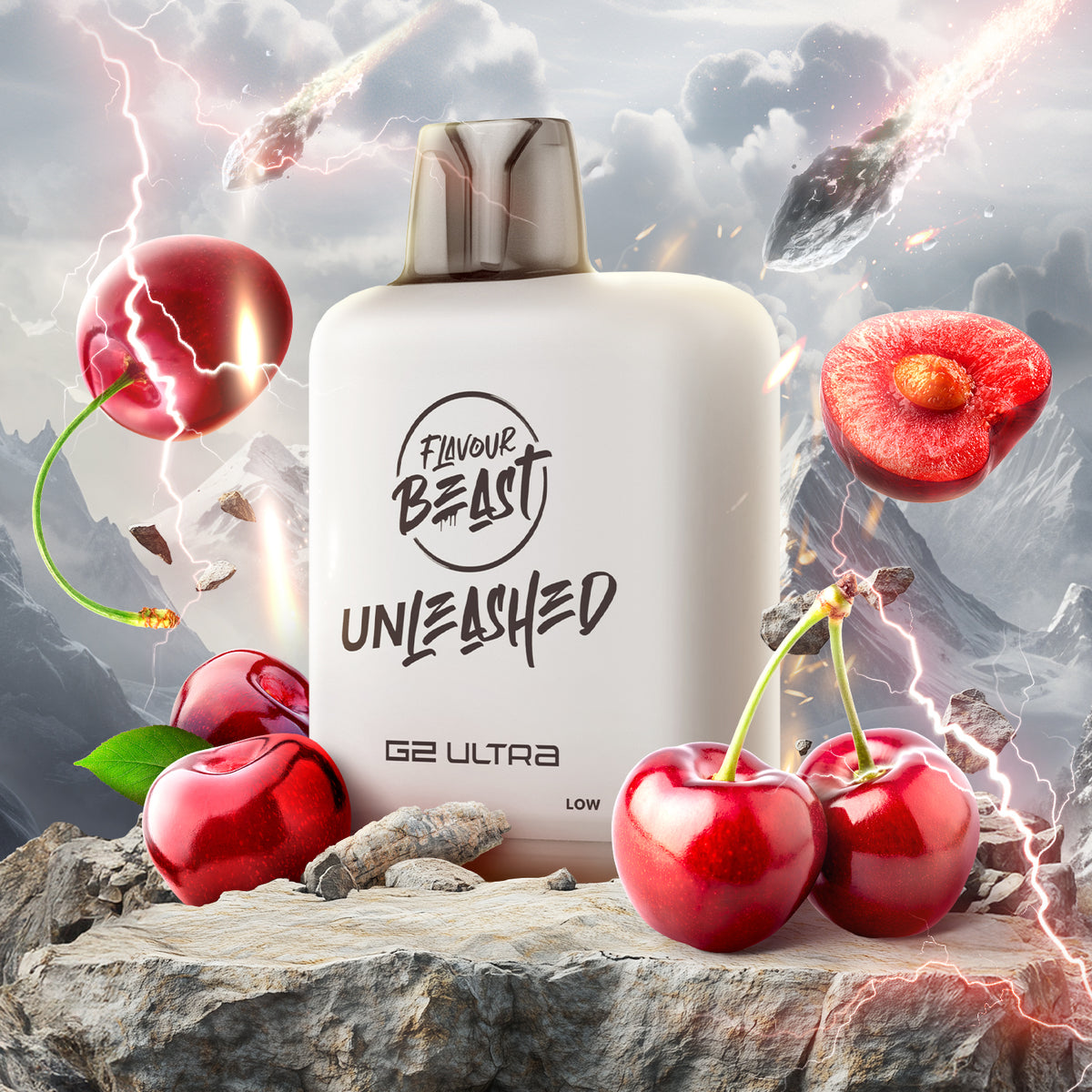 Epic Cherry - Flavour Beast Level X G2 Ultra 20mL Pod [Ontario Stamp ...