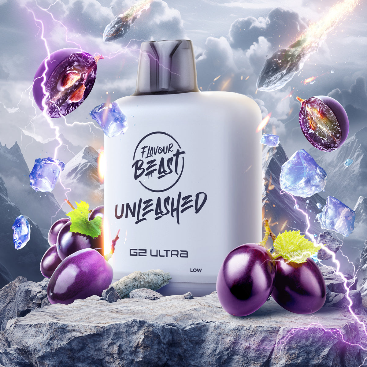 Epic Grape - Flavour Beast Level X G2 Ultra 20mL Pod [Ontario Stamp ...