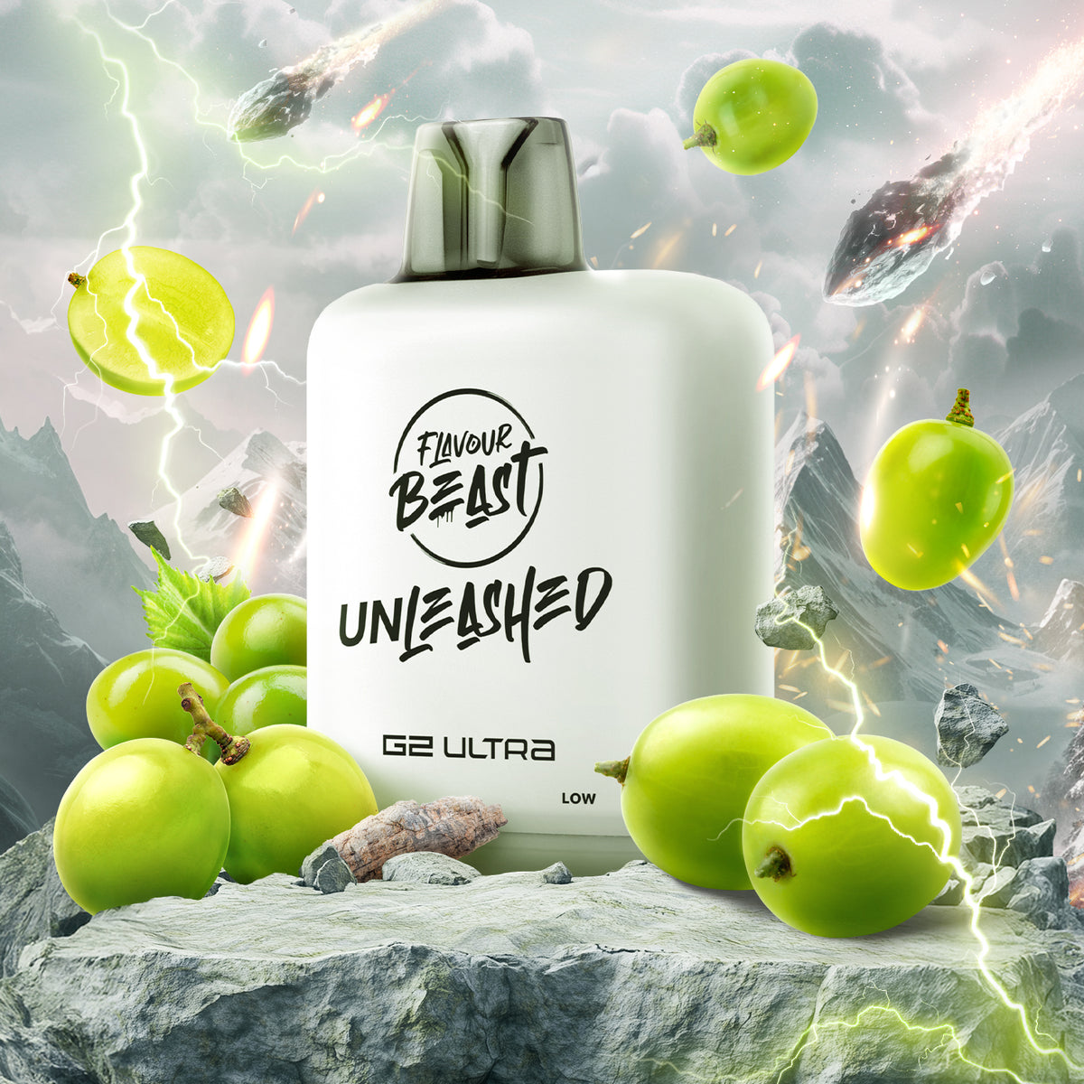 Epic Green Grape - Flavour Beast Level X G2 Ultra 20mL Pod [Ontario St ...