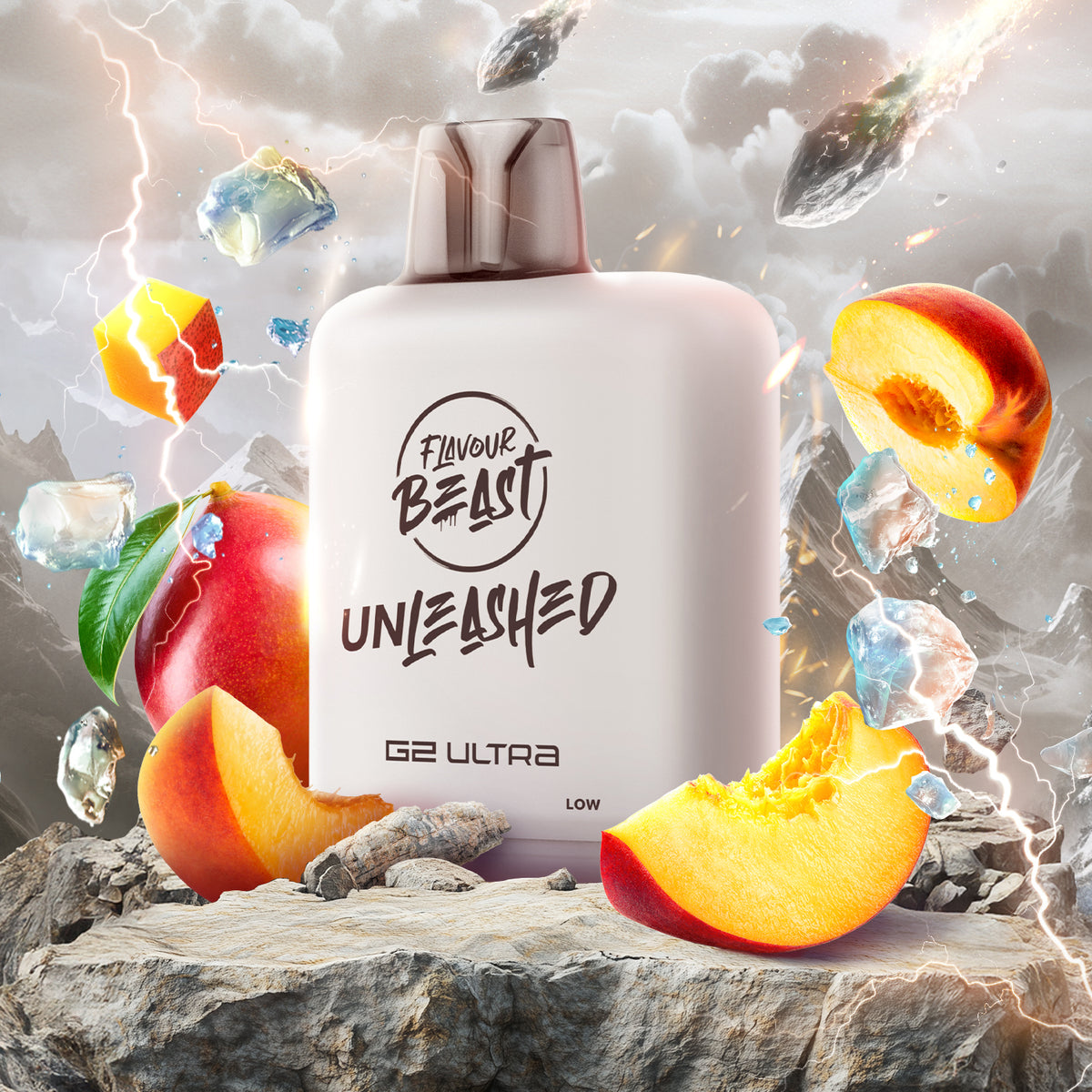 Epic Peach Mango - Flavour Beast Level X G2 Ultra 20mL Pod [Ontario St ...
